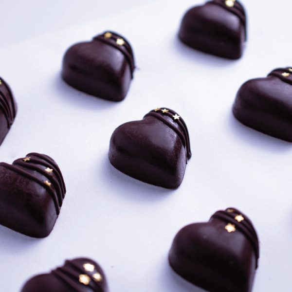 Dark Chocolate & Caramel bonbons - dla-naturals