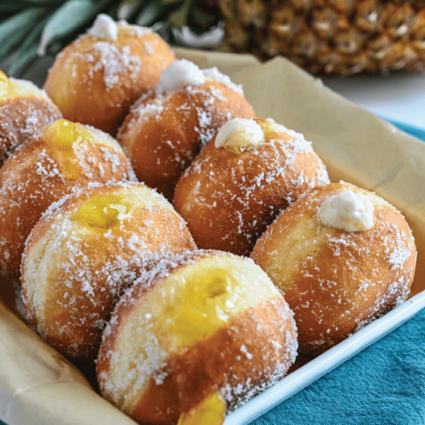 Pineapple Coconut Donuts - dla-naturals