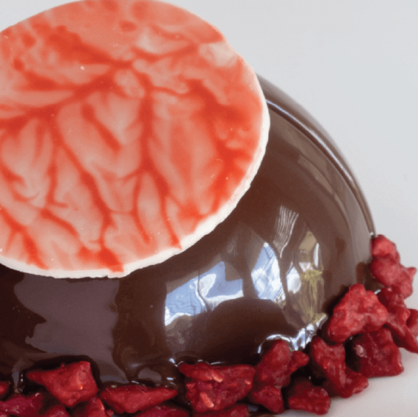 Strawberry & Chocolate Entremet - dla-naturals