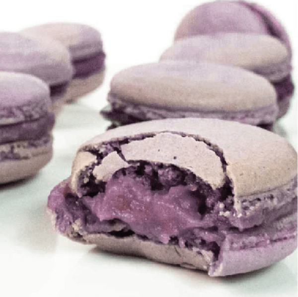 Ube Macarons - dla-naturals
