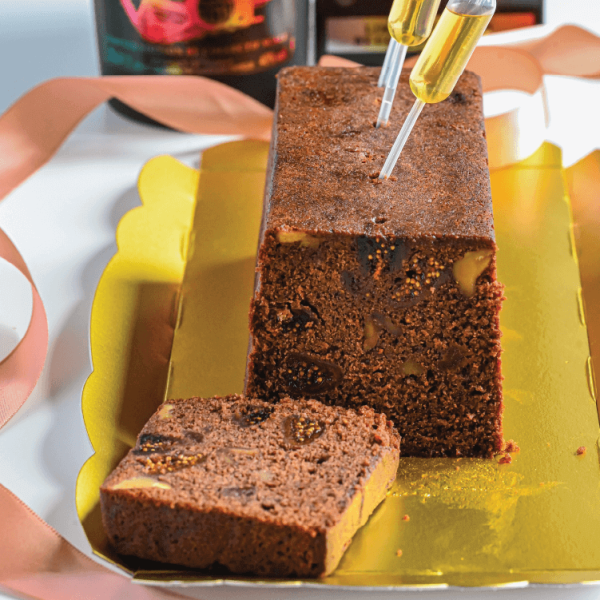 dark chocolate brandy cake - dla-naturals