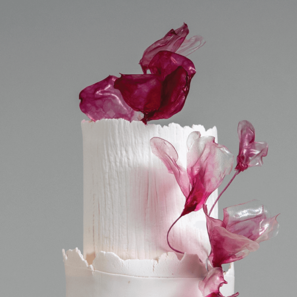 fondant Raspberry Layer Cake - dla-naturals