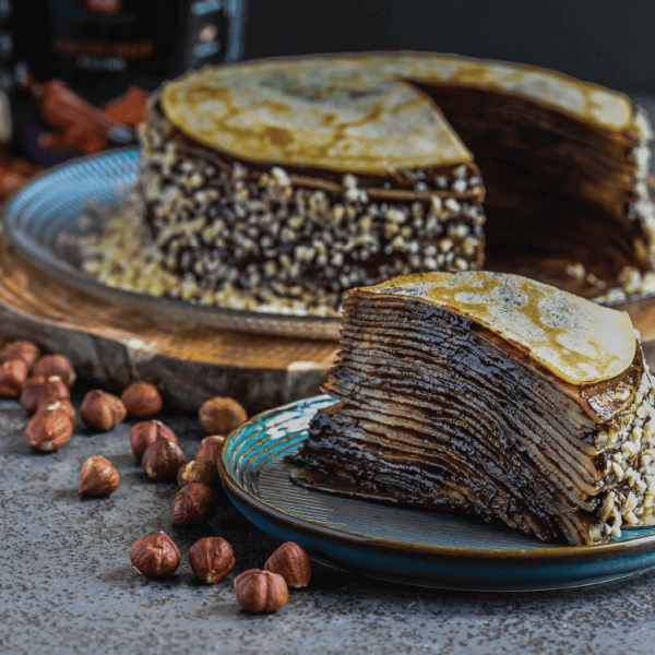 hazelnut mille crepe - dla-naturals