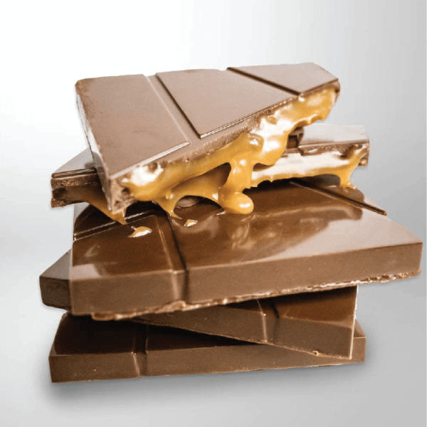 milk chocolate caramel tablets - dla-naturals