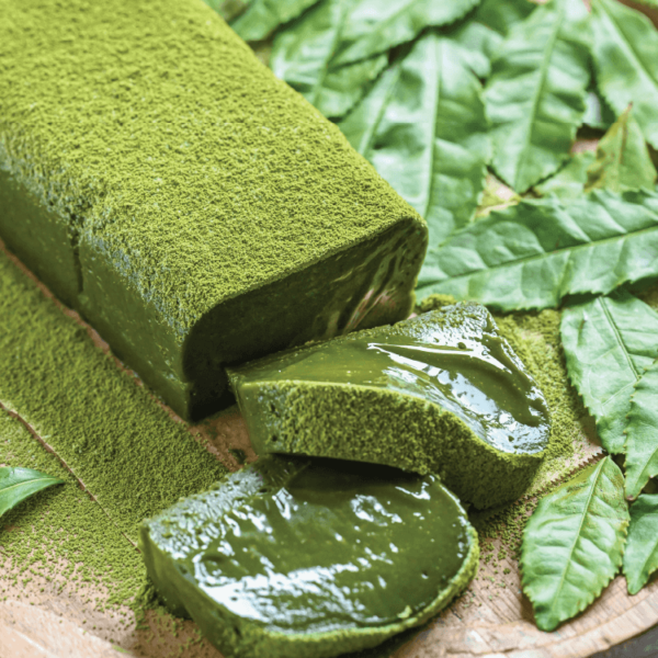 Matcha & White Chocolate Terrine - dla-naturals